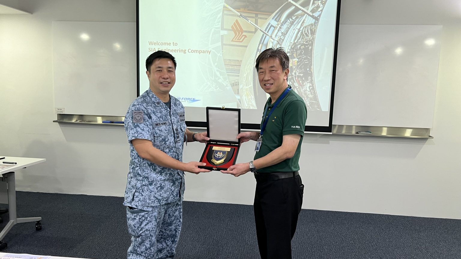RSAF Occupational Safety and Health Working Group Visits SIAEC Safety ...